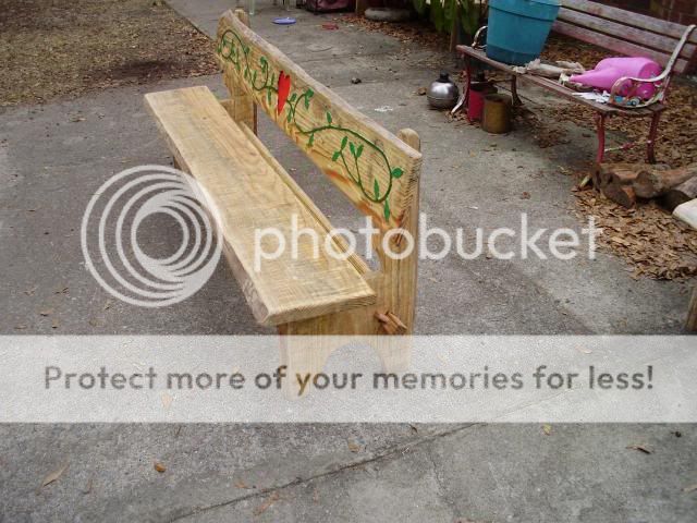 pine slab bench | Arborist, Chainsaw & Tree Work Forum