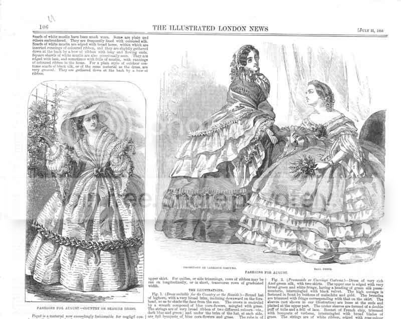 1850's fashion art: bygonefashion — LiveJournal