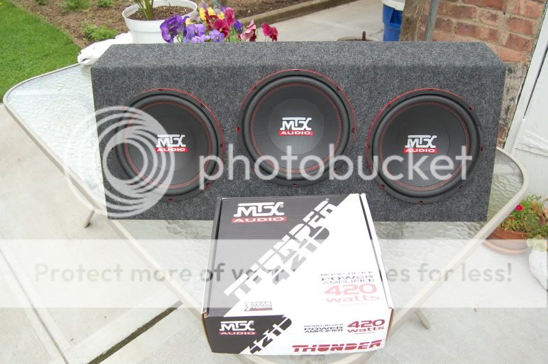 FS: MTX Audio Sub Box and Amp... - NASIOC