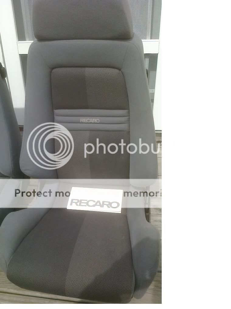 Recaro Seats Monza Gray Cloth | SwedeSpeed - Volvo Performance Forum