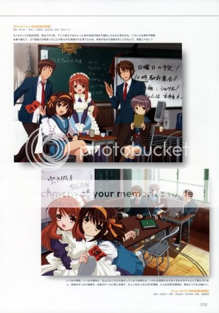 The Melancholy of Haruhi Suzumiya: Official Artbook: yamaki_anime ...