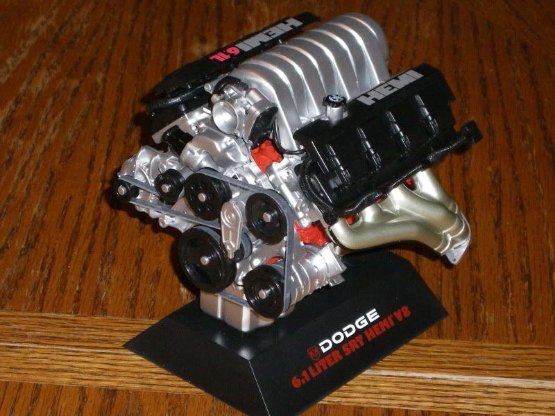 New 1/6 scale SRT 6.1 Hemi Engine | Dodge Challenger Forum