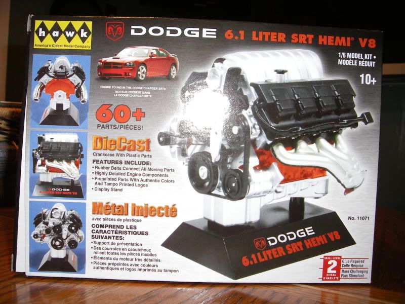 New 1/6 scale SRT 6.1 Hemi Engine | Dodge Challenger Forum
