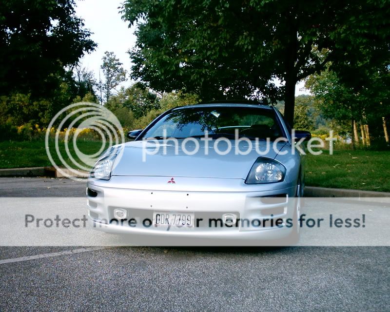 front license plate bracket | Mitsubishi Eclipse 3G Club