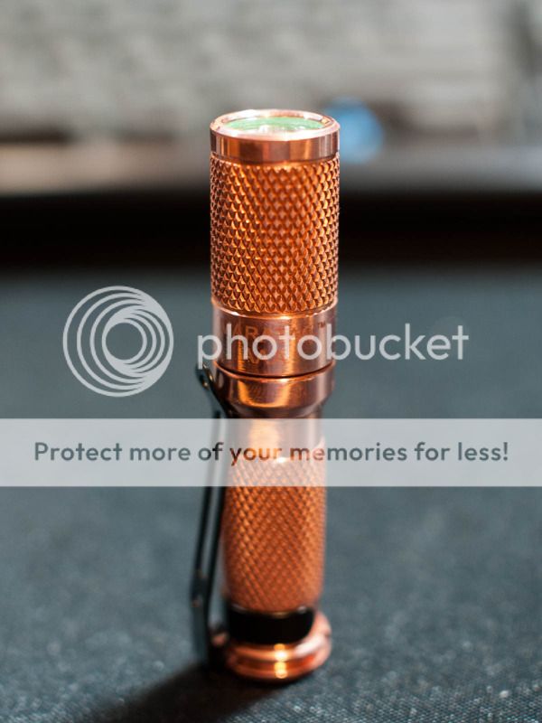 Present in the Mail - Maratac AAA Copper - 1 x AAA Flashlights ...